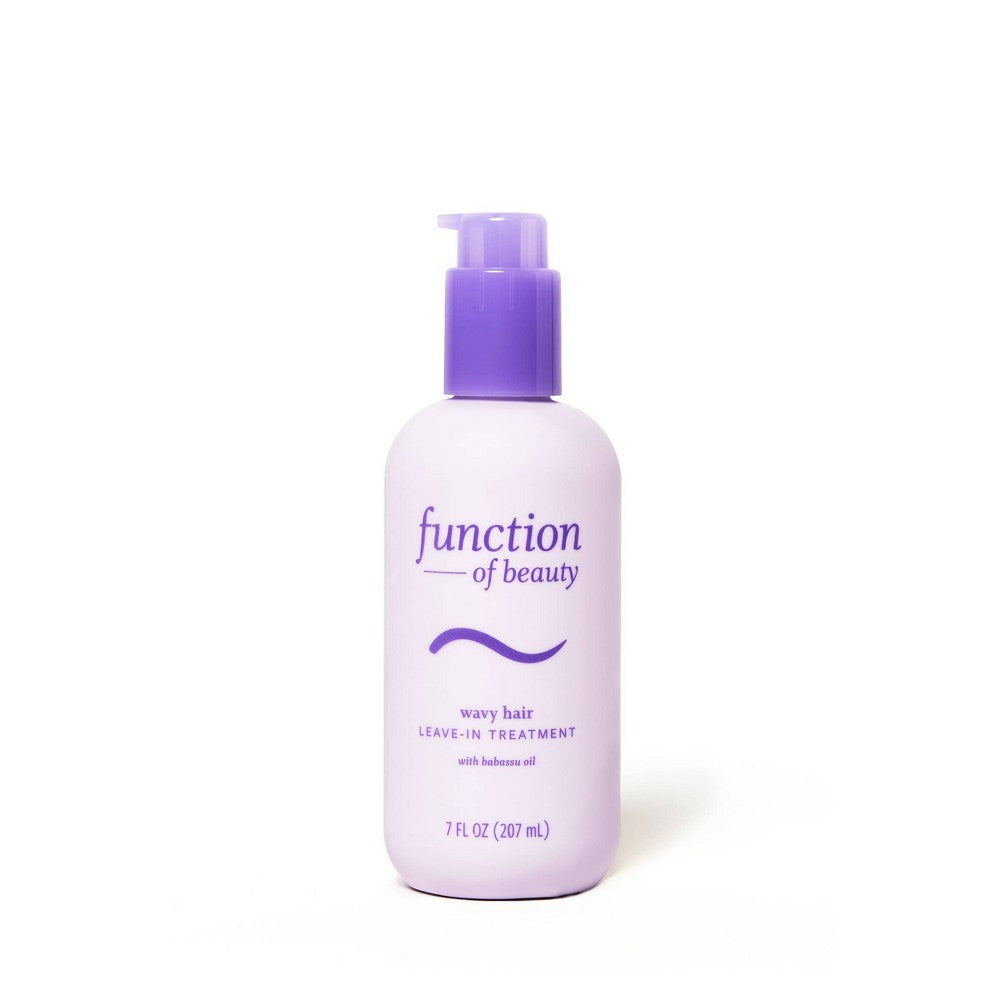 Function of Beauty Wavy Hair Leave-In Treatment Base with Babassu Oil ...