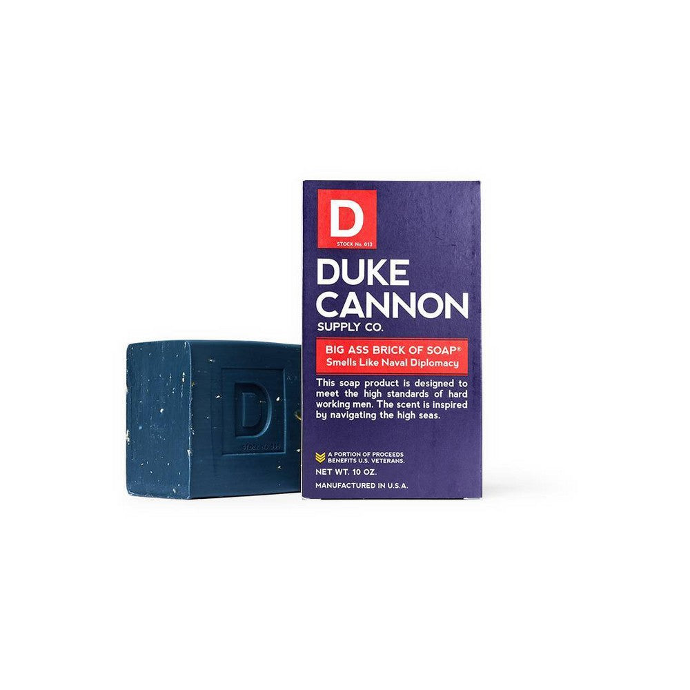 Duke Cannon Big Brick of Soap - Naval Diplomacy - Bar Soap for Men - 1 ...