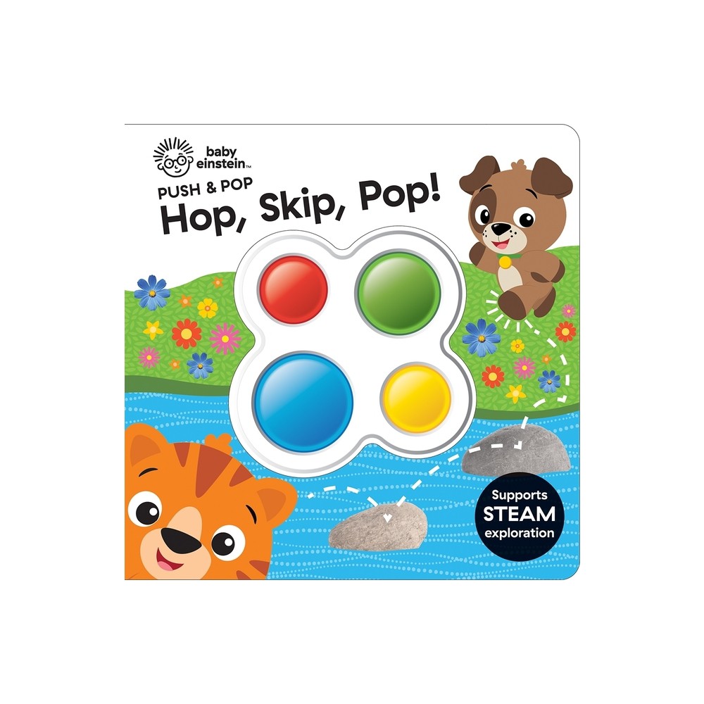 Baby Einstein: Skip, Hop, Pop! Push & Pop (Board Book) — Total Liquidators