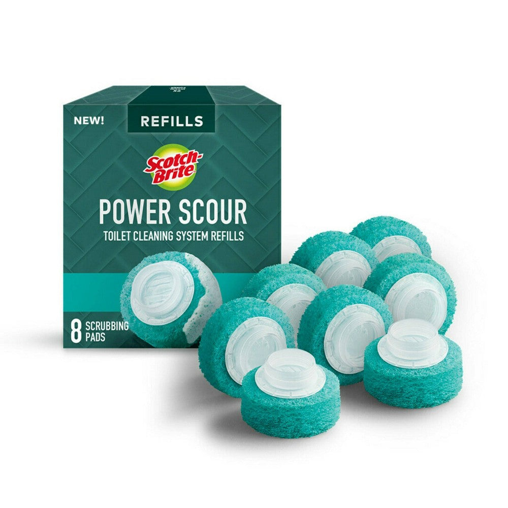 Scotch-Brite Power Scour Toilet Cleaning System Refills - 8ct — Total ...