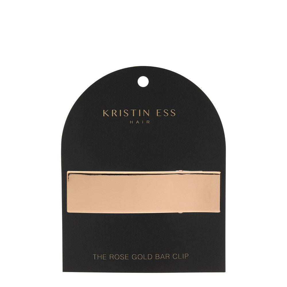 Kristin Ess The Rose Gold Bar Clip for Hair — Total Liquidators