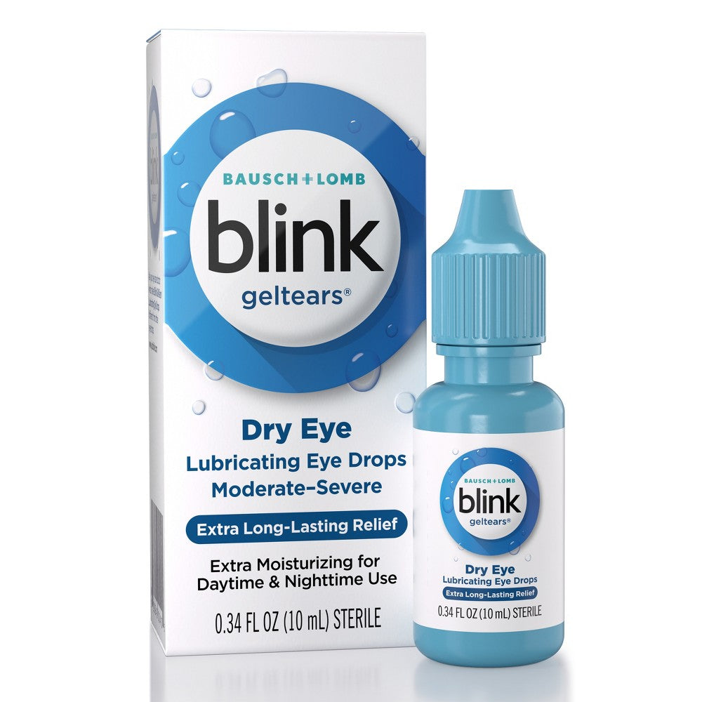 Blink Gel Tears Lubricating Eye Drops - .34 fl oz — Total Liquidators