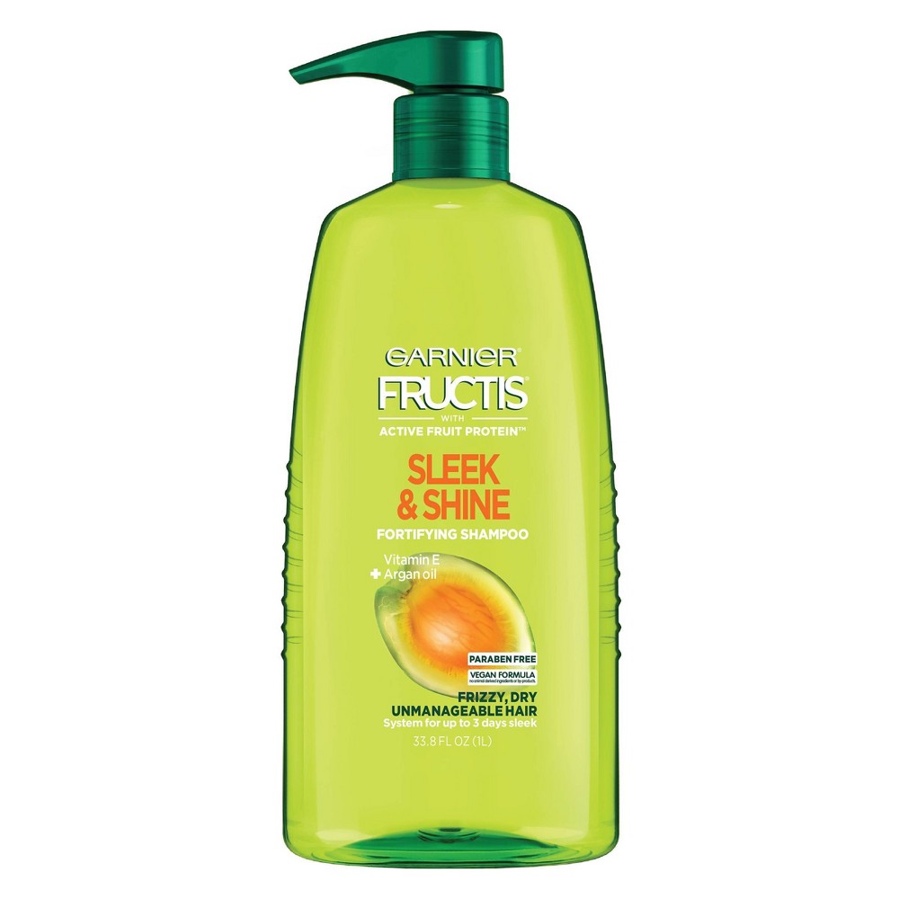 Garnier Fructis With Active Fruit Protein Sleek & Shine Shampoo - 33.8 ...