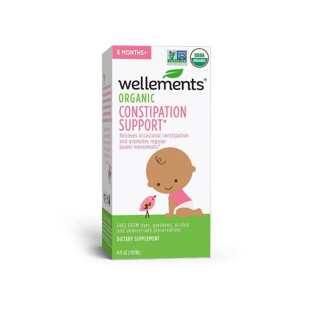 Wellements Organic Constipation Support - 4 fl oz — Total Liquidators